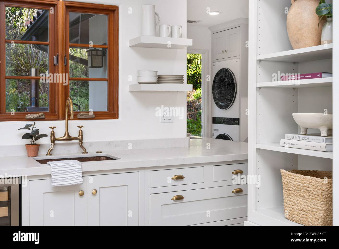 Sleek functional kitchen featuring hi-res stock photography and images ...