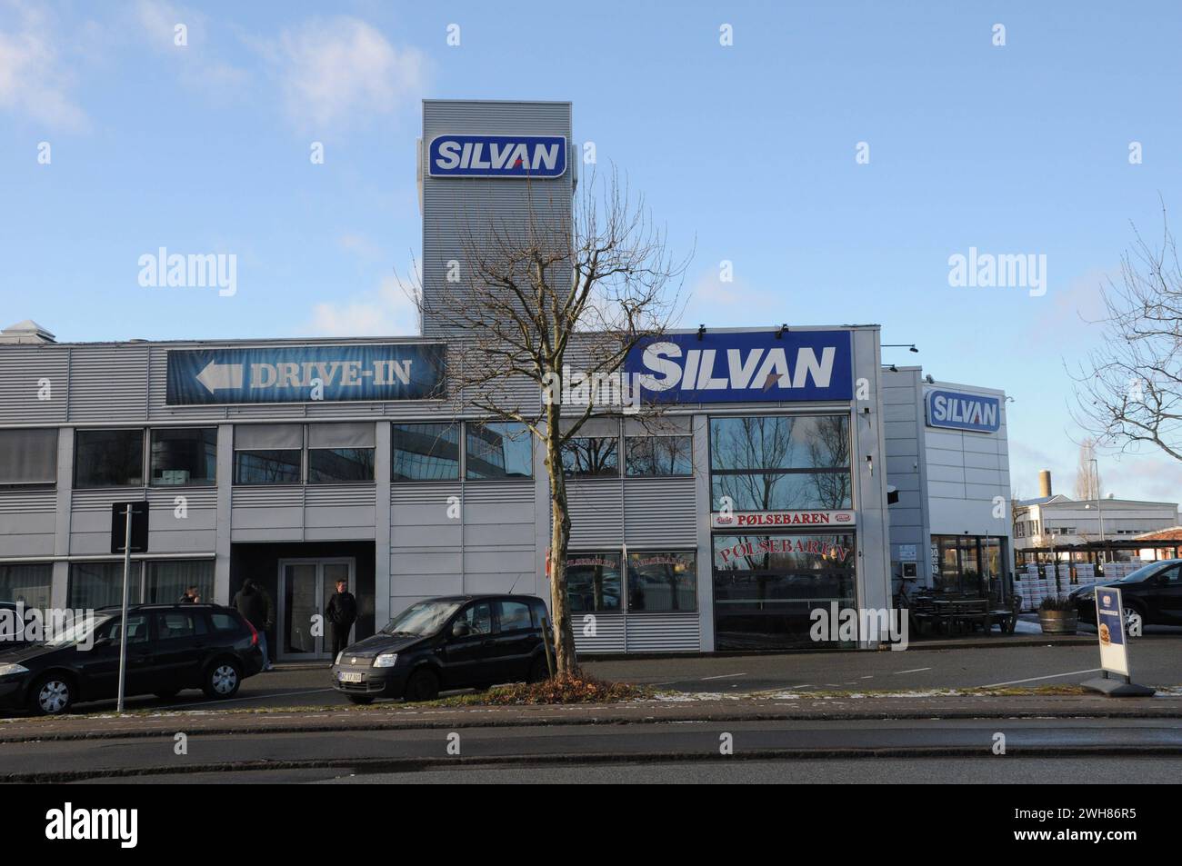Copenhagen, Denmark /08 February 2024/.Silvan store in gladsaxe in ...