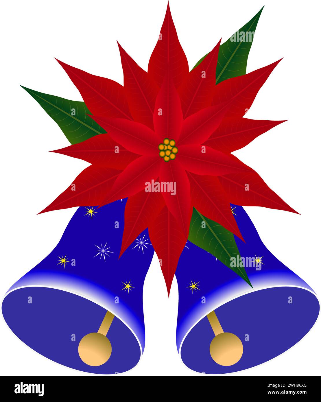 Christmas bells flower Cut Out Stock Images & Pictures - Alamy