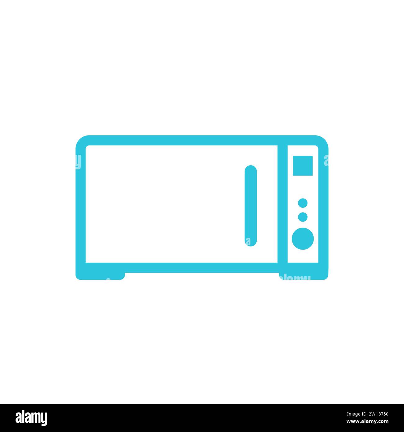 Microwave oven icon image hi-res stock photography and images - Alamy