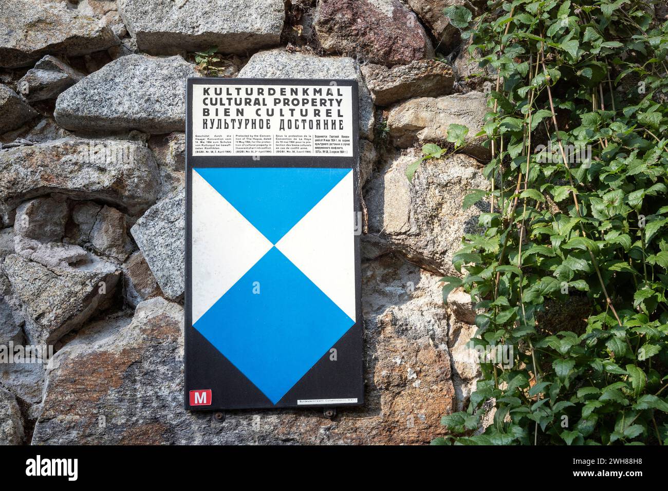 Information Board, Cultural Monument Stock Photo - Alamy