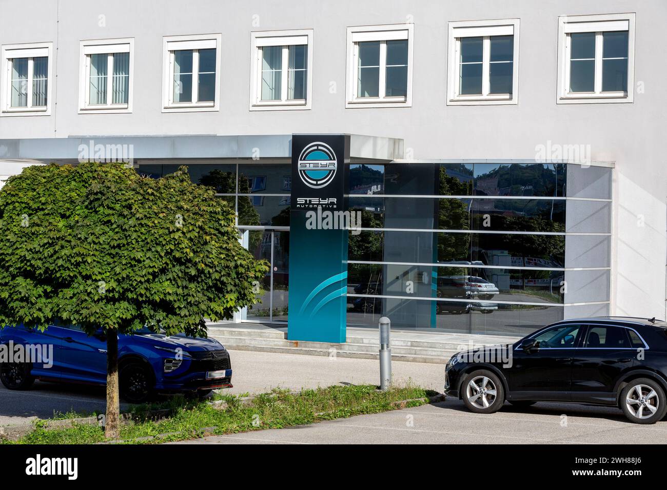 Steyr Automotive In Steyr, Austria Stock Photo - Alamy