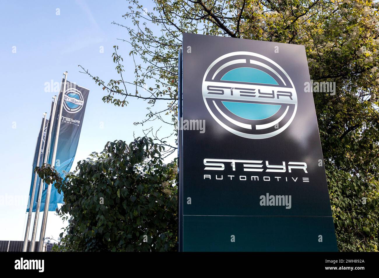 Steyr Automotive In Steyr, Austria Stock Photo - Alamy
