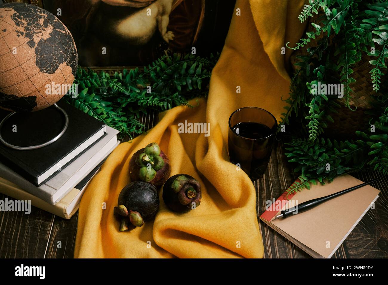 Stylish desk clutter inspired by lush Dutch still-life paintings ...