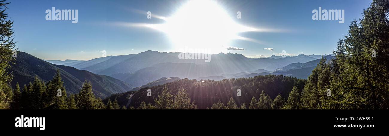 Bright rays sun illuminating hi-res stock photography and images - Alamy