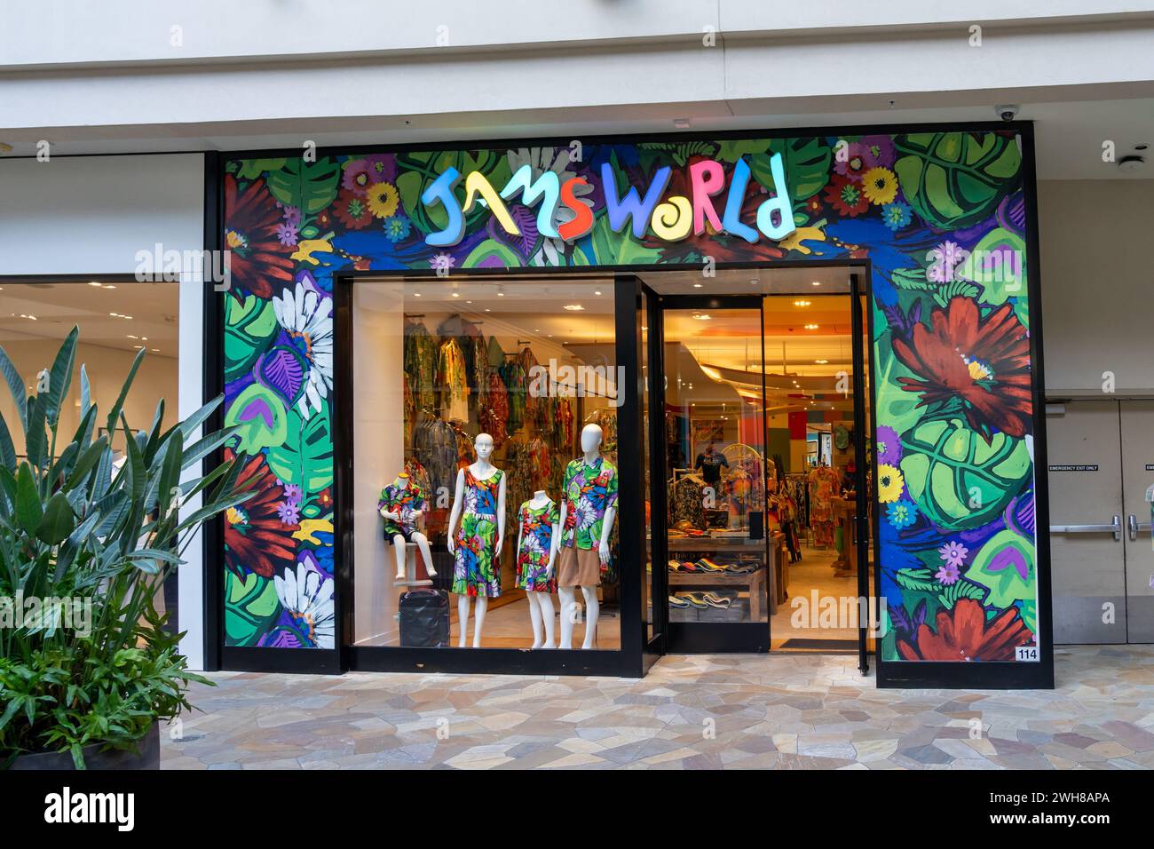 A Jams World store in Waikiki, Hawaii. Jams World is Honolulu based ...