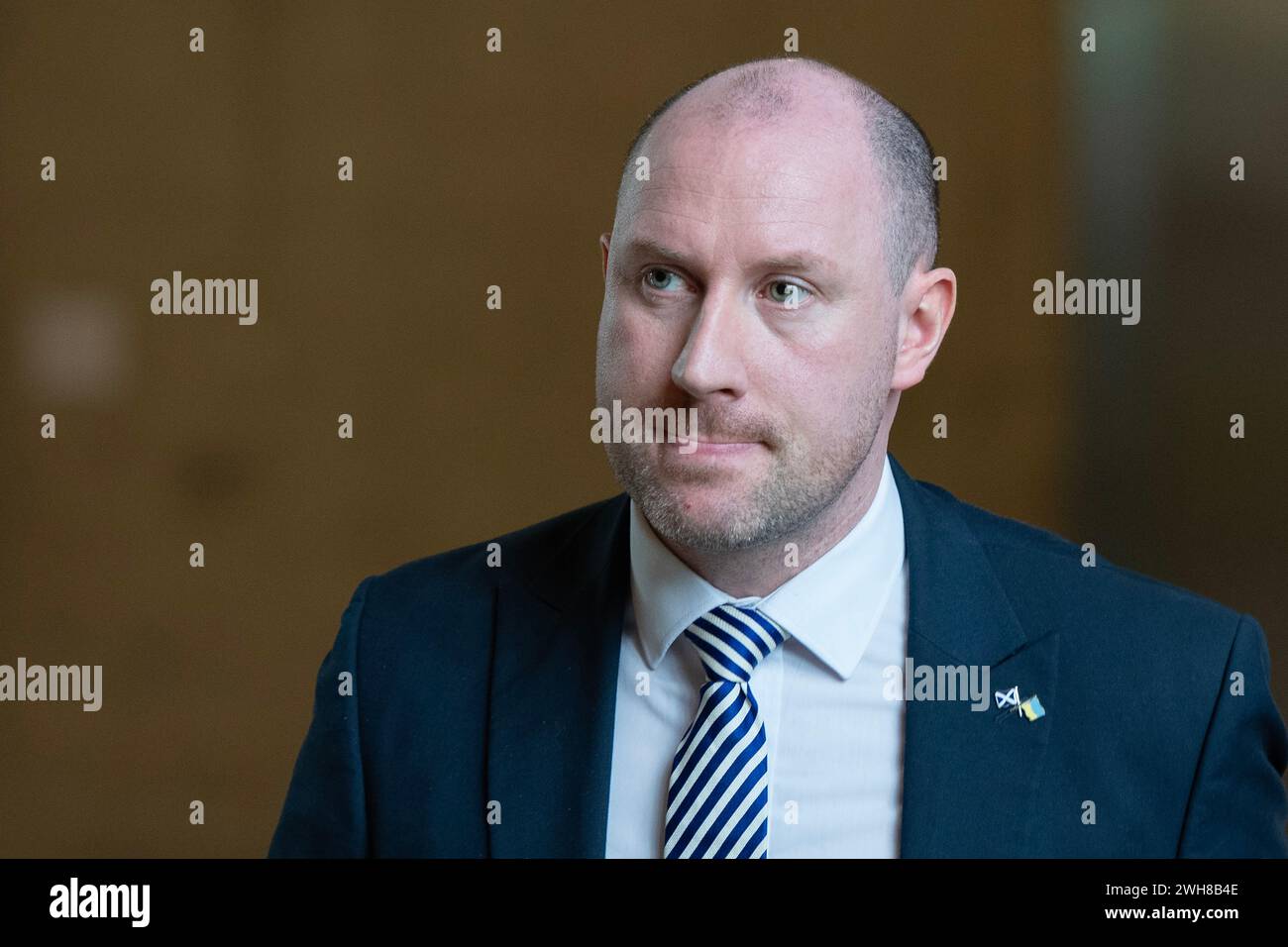 Edinburgh, Scotland, UK. 8 February 2024. PICTURED: Neil Gray MSP ...