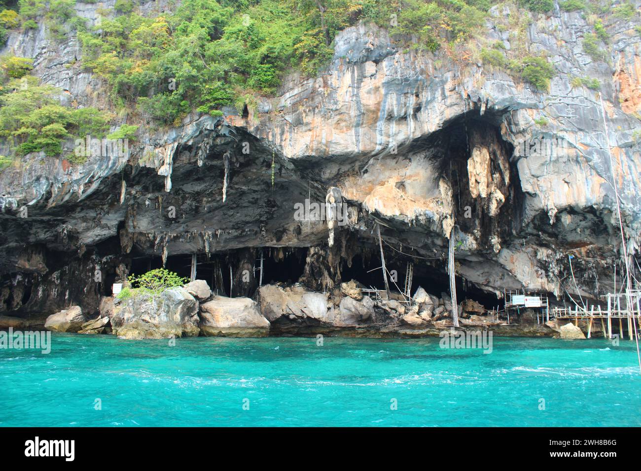 Viking Cave near Phi Phi island Stock Photo - Alamy