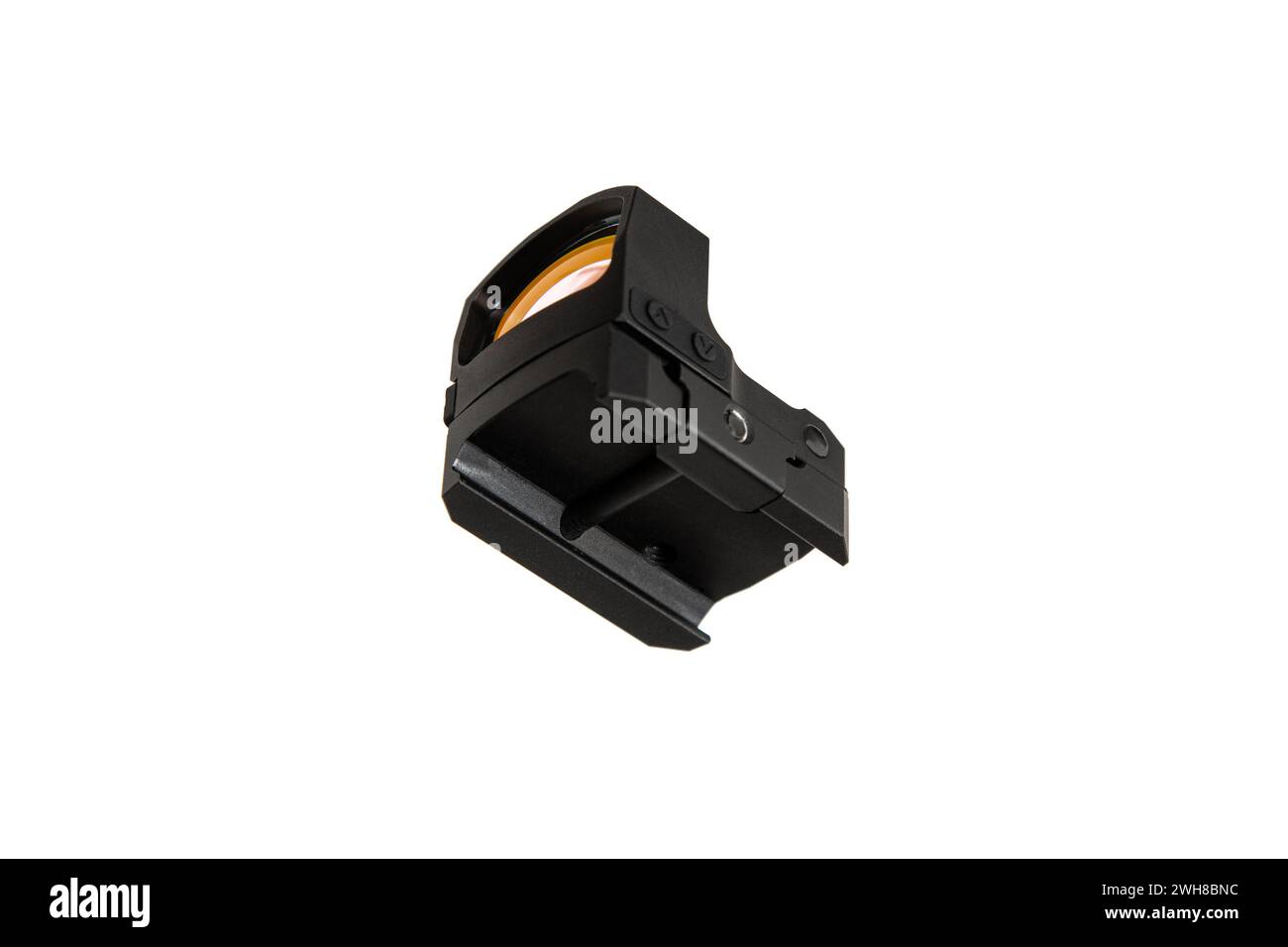 Modern optical collimator sight. Aiming device for shooting at short ...