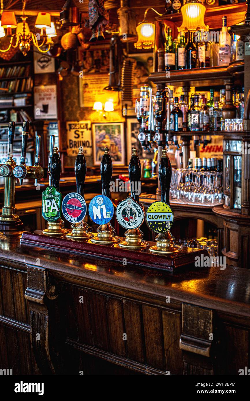 The Hemingford Arms pub, on Hemingford Road in London, UK Stock Photo ...
