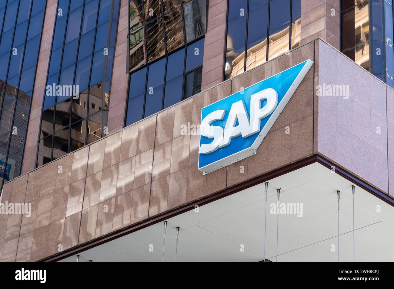 Auckland, New Zealand - January 30, 2024: SAP New Zealand Limited ...