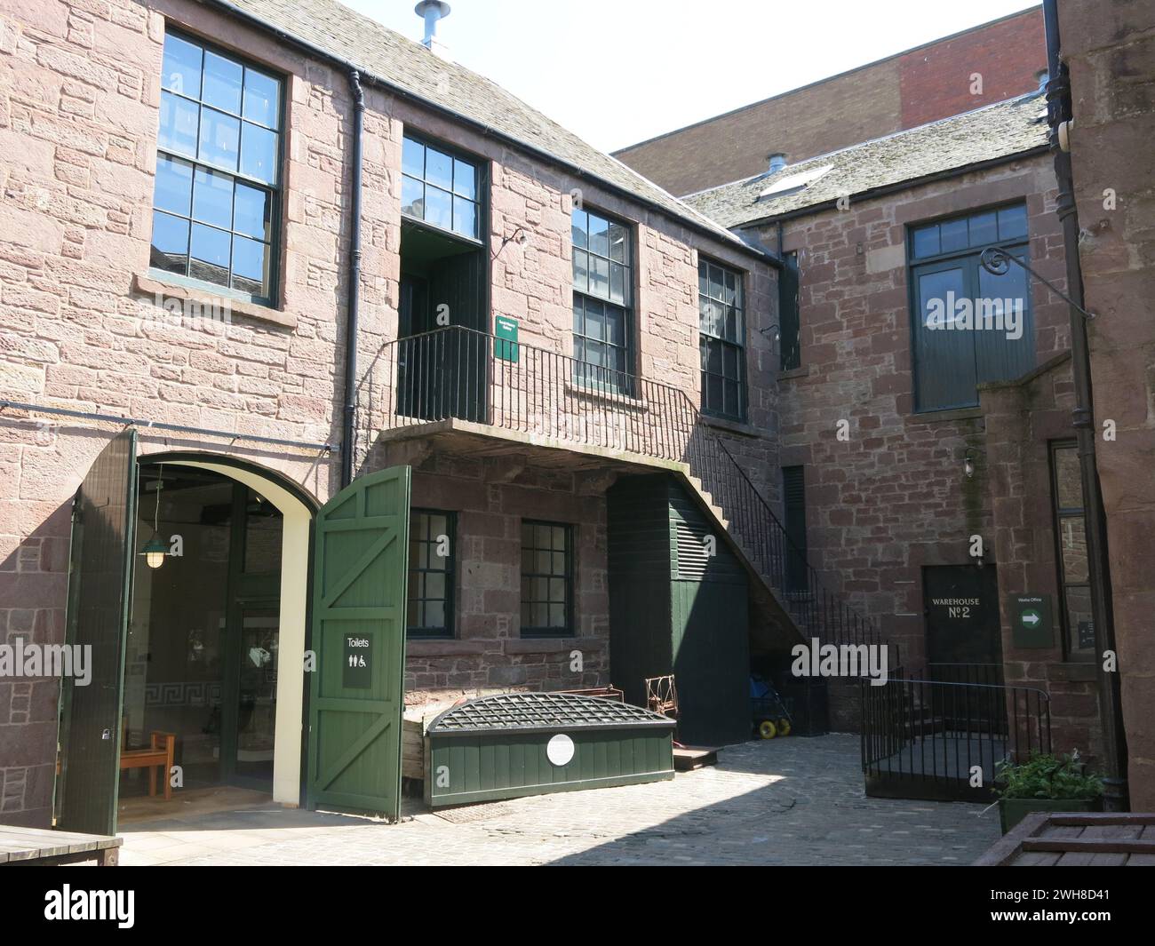 Scottish tourism on Tayside: visit the Verdant Works Museum to explore ...