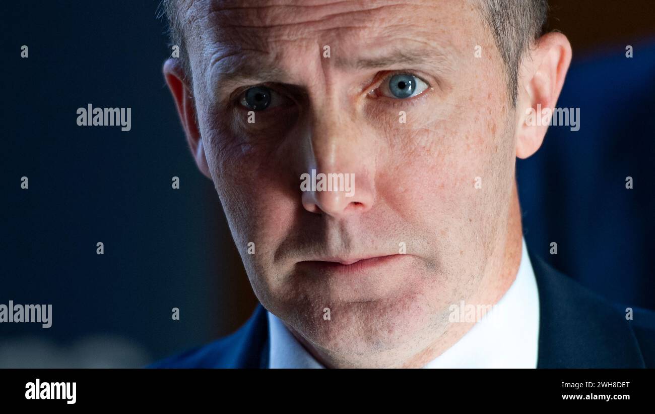 Telephoto zoom view michael matheson face hi-res stock photography and ...