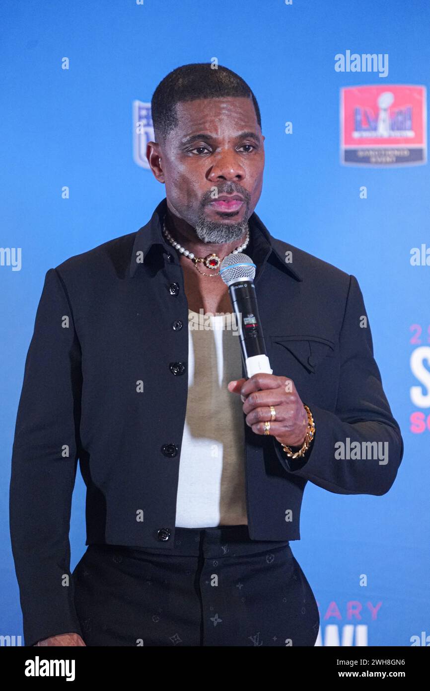 Las Vegas, Nevada, USA, February 7, Gospel Artist Kirk Franklin ...