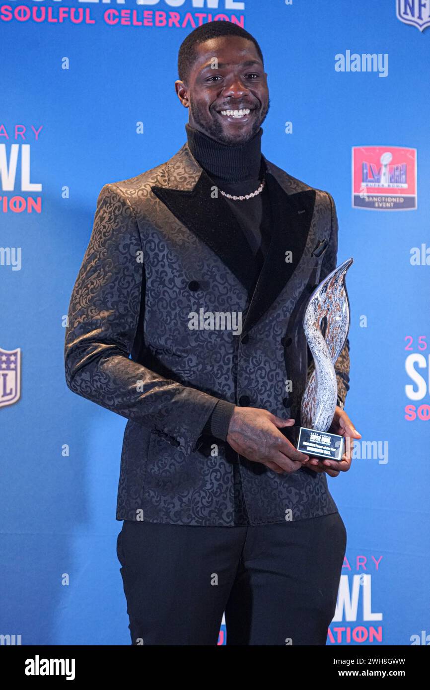 Las Vegas, Nevada, USA, February 7, Dallas Cowboys Safety Markquese ...