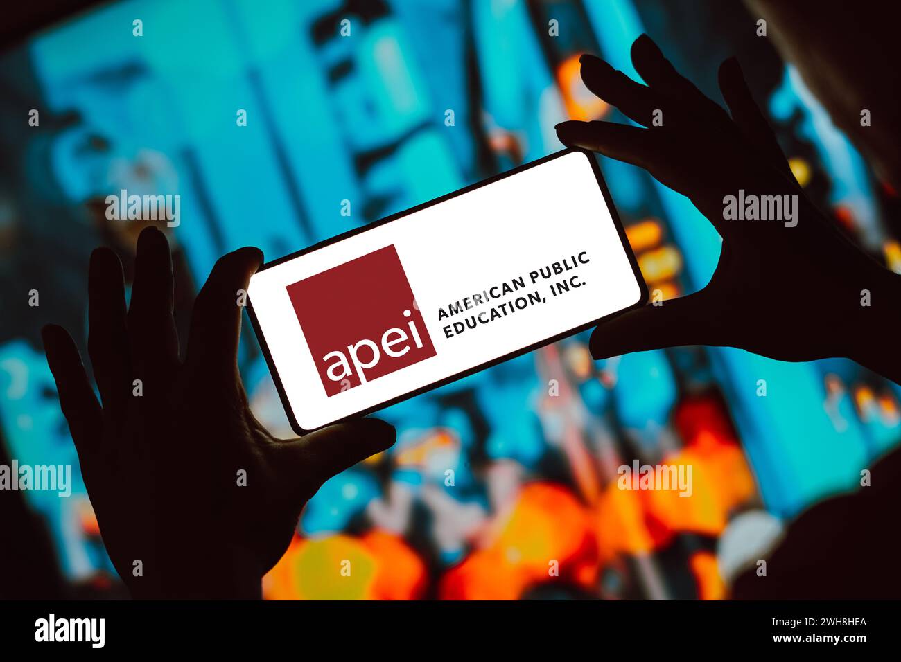 In this photo illustration, the American Public Education, Inc. (APEI ...