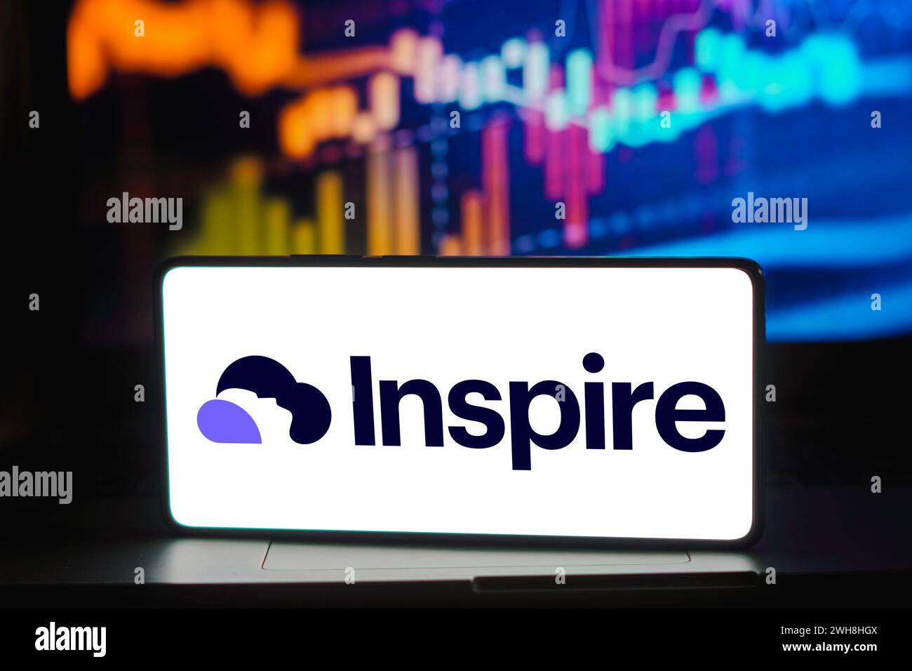 In this photo illustration, the Inspire Medical Systems logo is ...