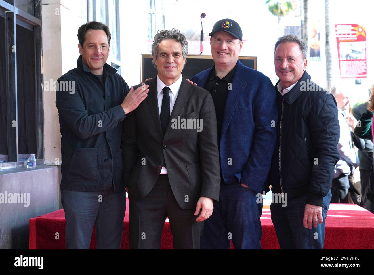 David Greenbaum, from left, Mark Ruffalo, Kevin Fiege, and Louis D ...