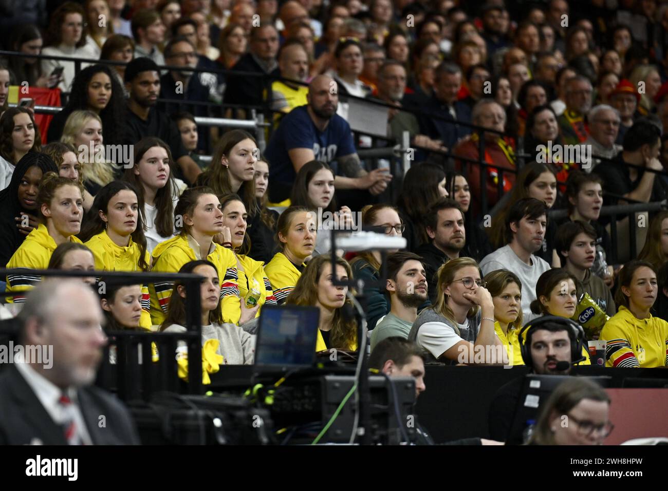 Antwerp, Belgium. 08th Feb, 2024. Belgian Red Panthers (field hockey ...