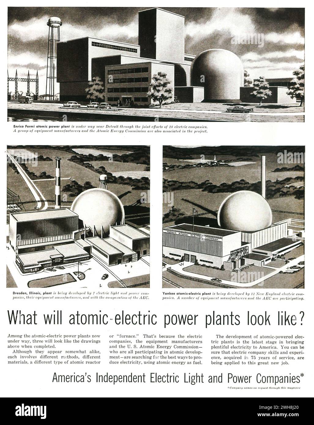 Atomic energy vintage hi-res stock photography and images - Alamy