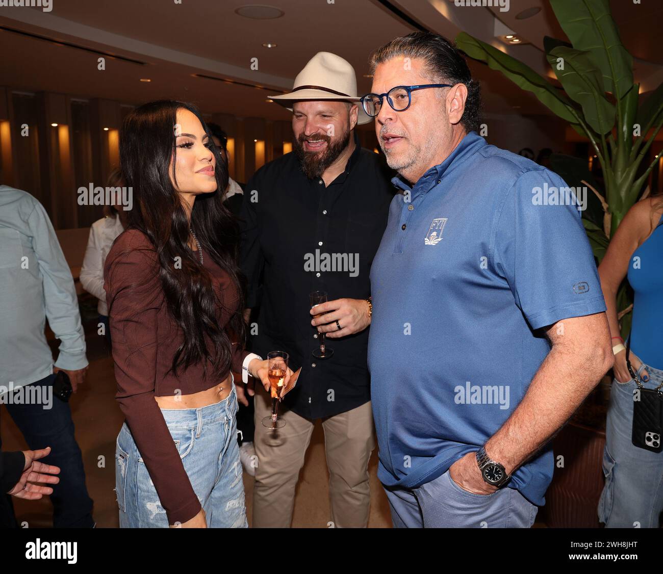 Miami, United States Of America. 08th Feb, 2024. MIAMI, FL-FEB 8: Natti ...