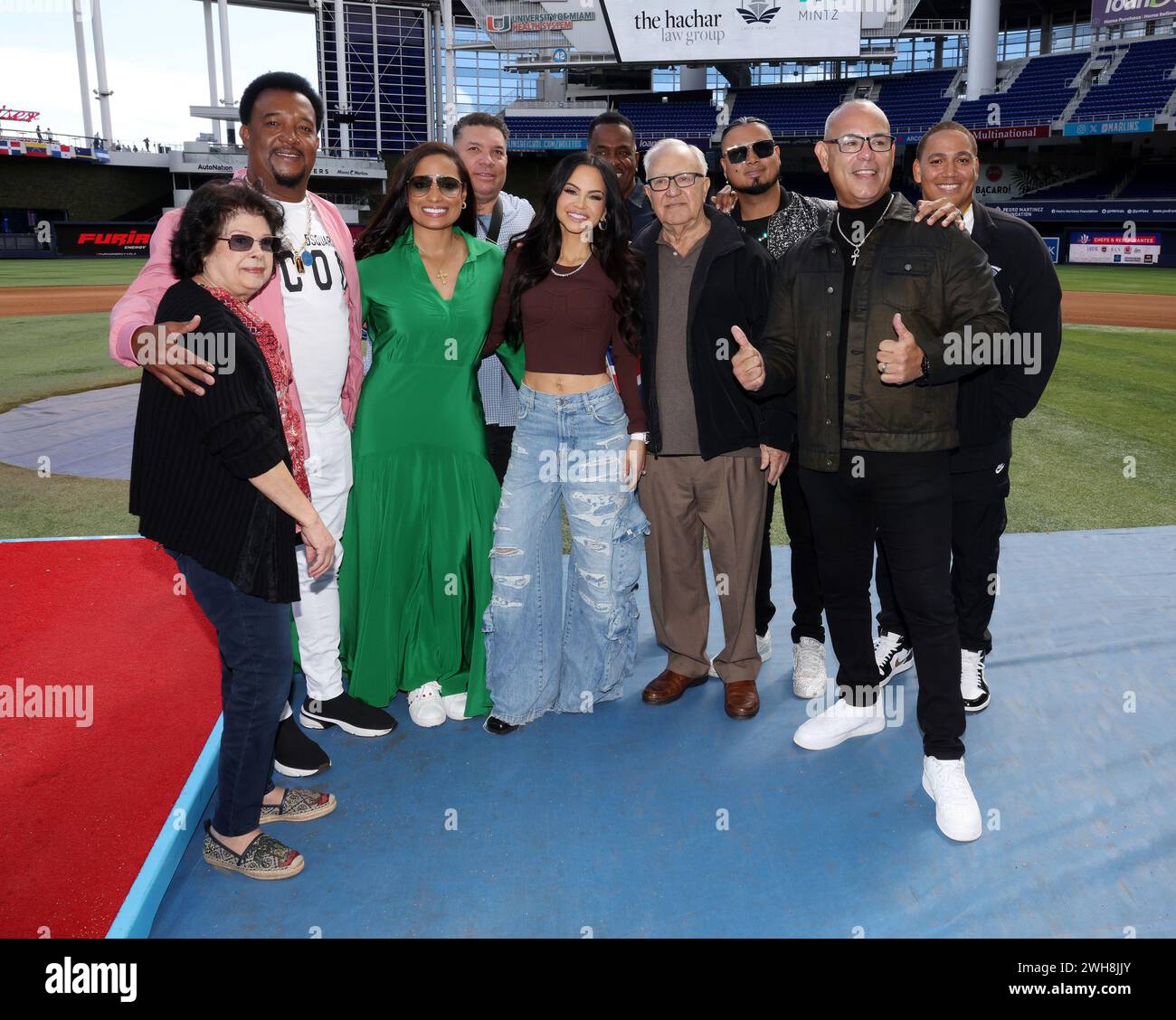 Miami, United States Of America. 08th Feb, 2024. MIAMI, FL-FEB 8: Sarah ...