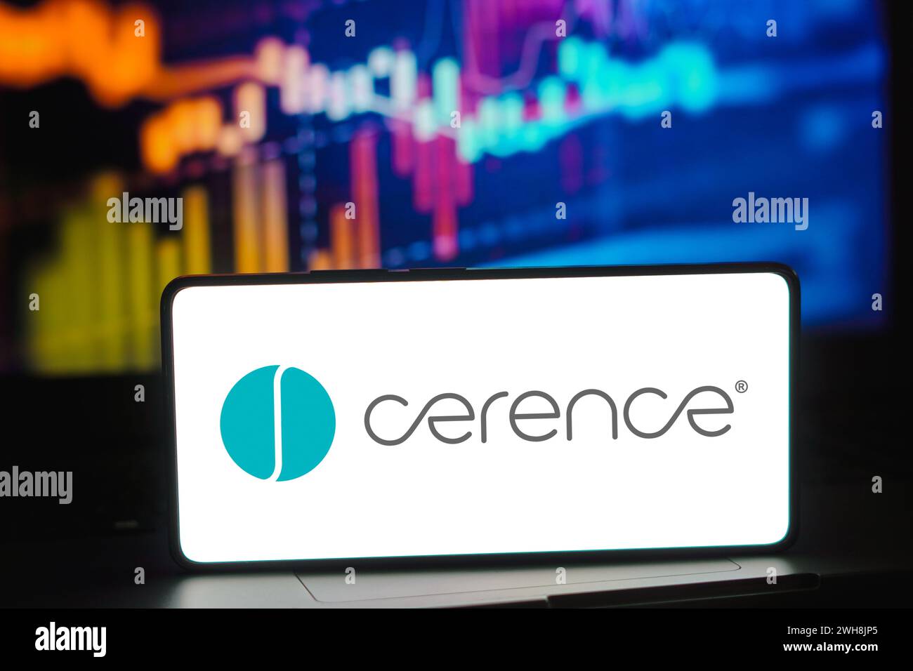 Brazil. 8th Feb, 2024. In this photo illustration, the Cerence Inc ...