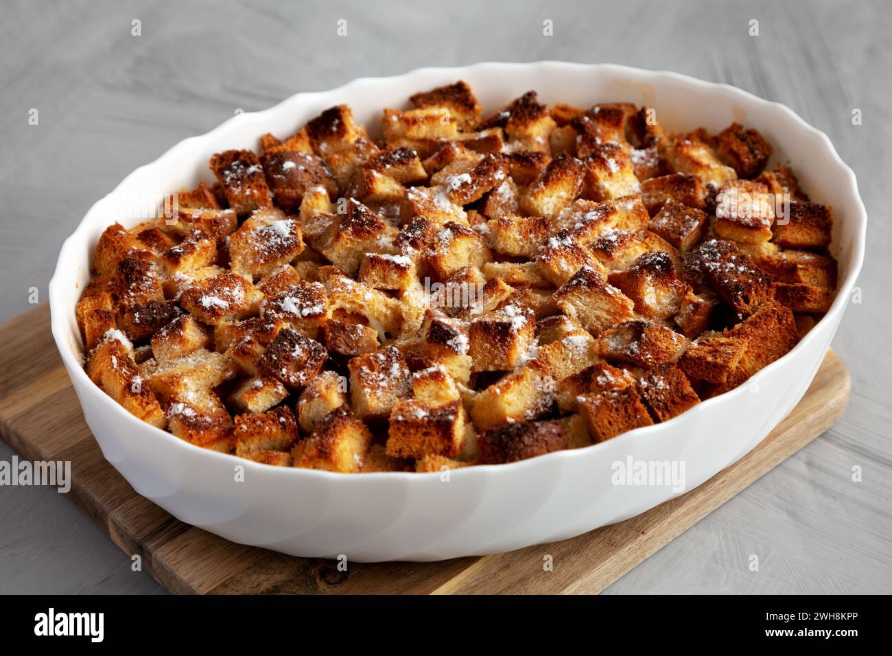 Bread and butter pudding dish hi-res stock photography and images - Alamy