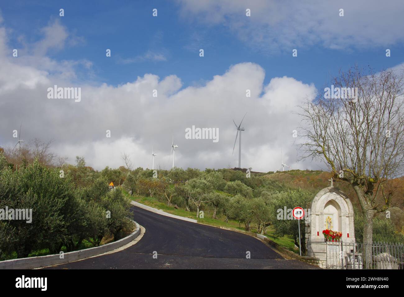 Small chapel dedicated to the SS.Maria delle Grazie Stock Photo - Alamy
