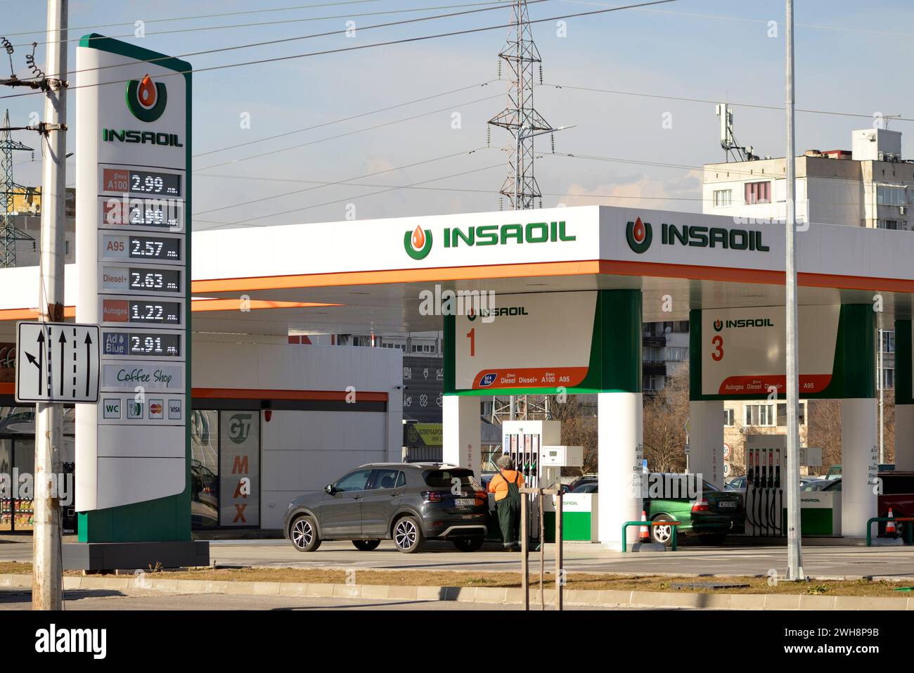 Insaoil petrol station hi-res stock photography and images - Alamy