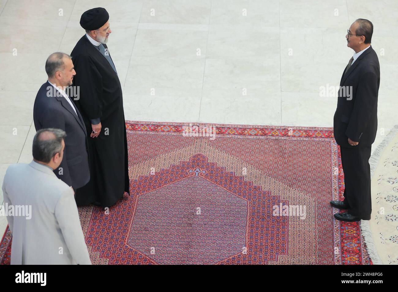 Iranian President Ebrahim Raisi receives ambassadors and ...