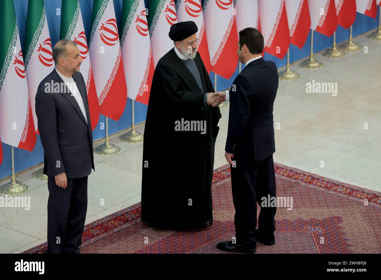 Iranian President Ebrahim Raisi receives ambassadors and ...