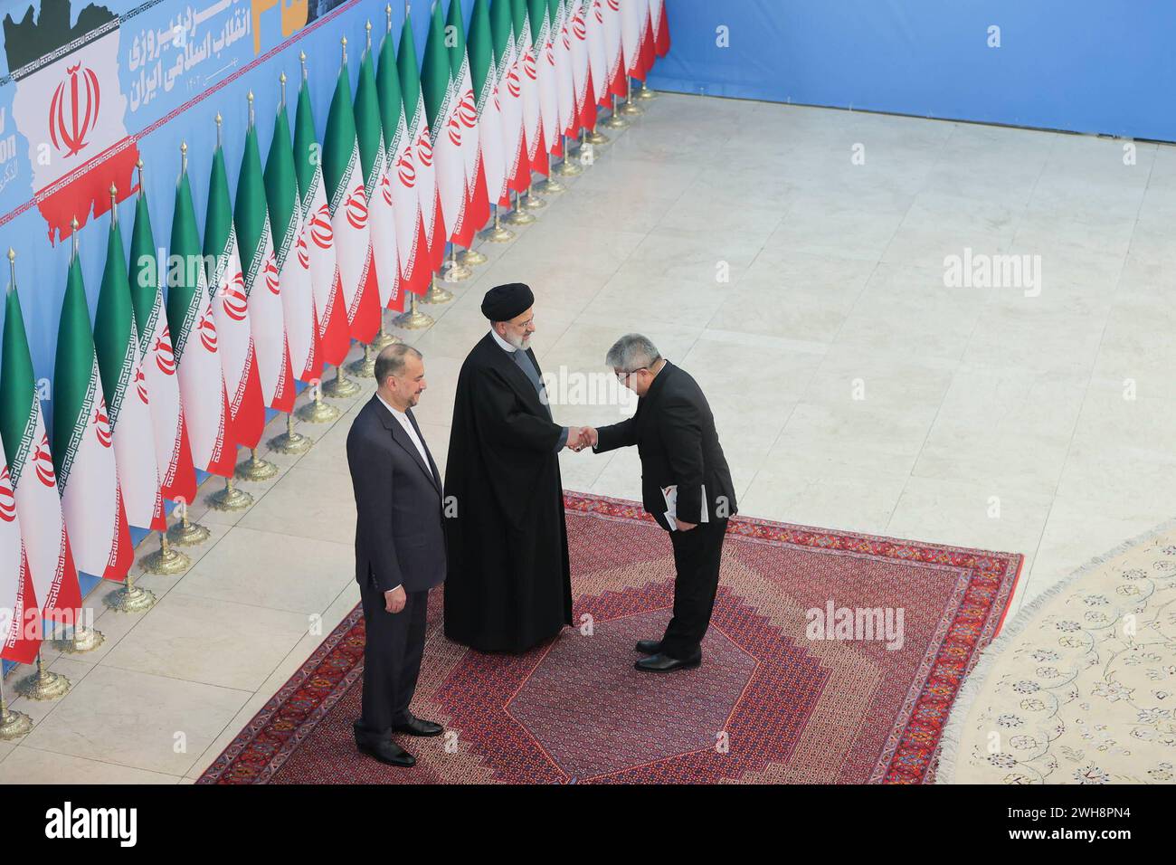 Iranian President Ebrahim Raisi receives ambassadors and ...