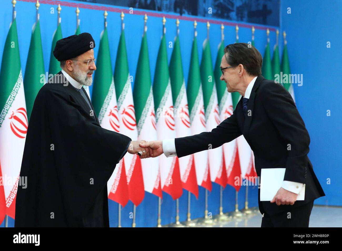 Iranian President Ebrahim Raisi receives ambassadors and ...