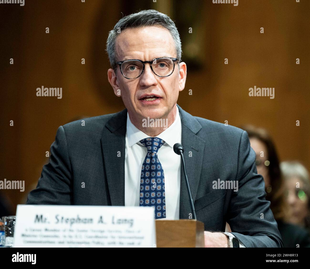 Washington, District Of Columbia, USA. 8th Feb, 2024. STEPHAN LANG ...