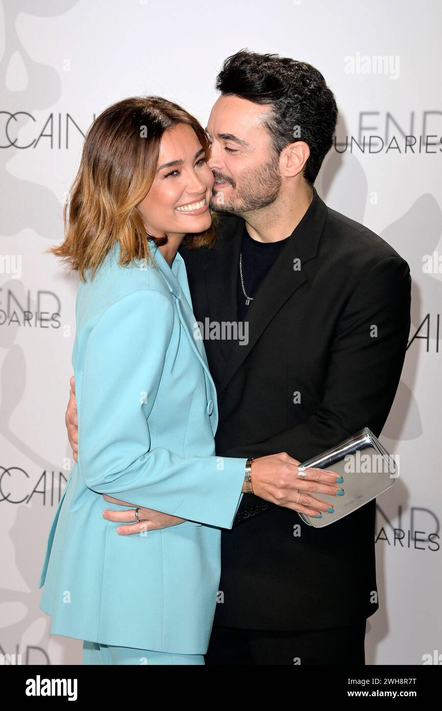 Jana Ina Zarrella und Giovanni Zarrella bei der Marc Cain Fashion Show ...