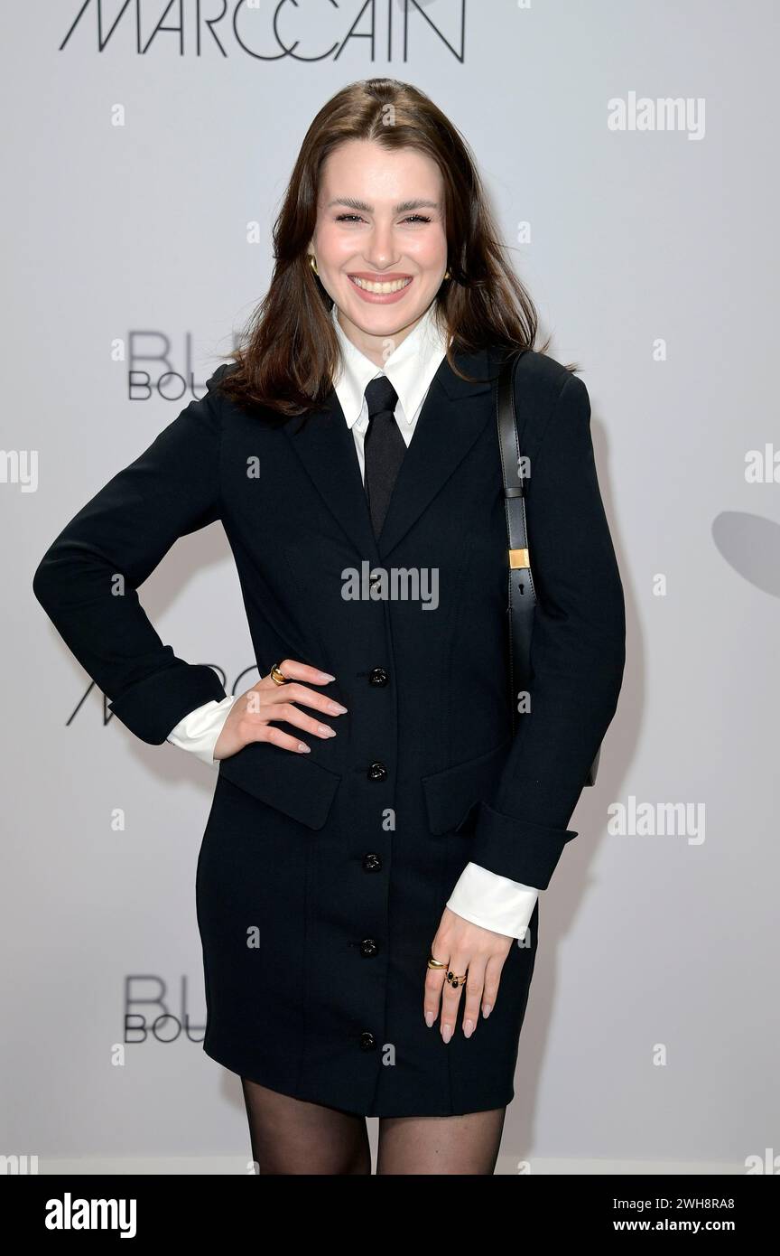 Anna Maria Sieklucka bei der Marc Cain Fashion Show auf der Berlin ...