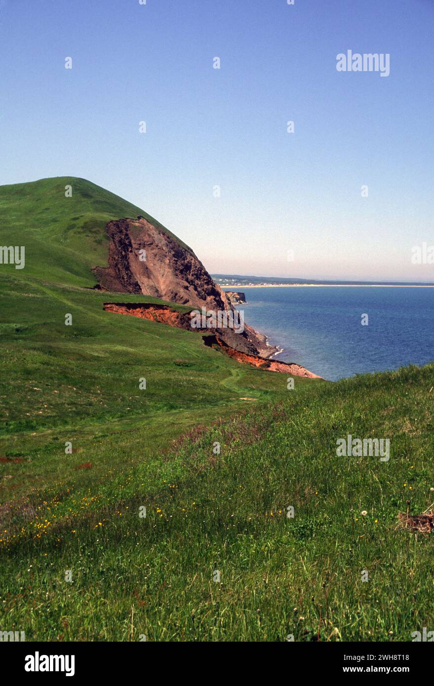The Isles du Madeleine, the Magdalen Islands are in the Gulf of St ...