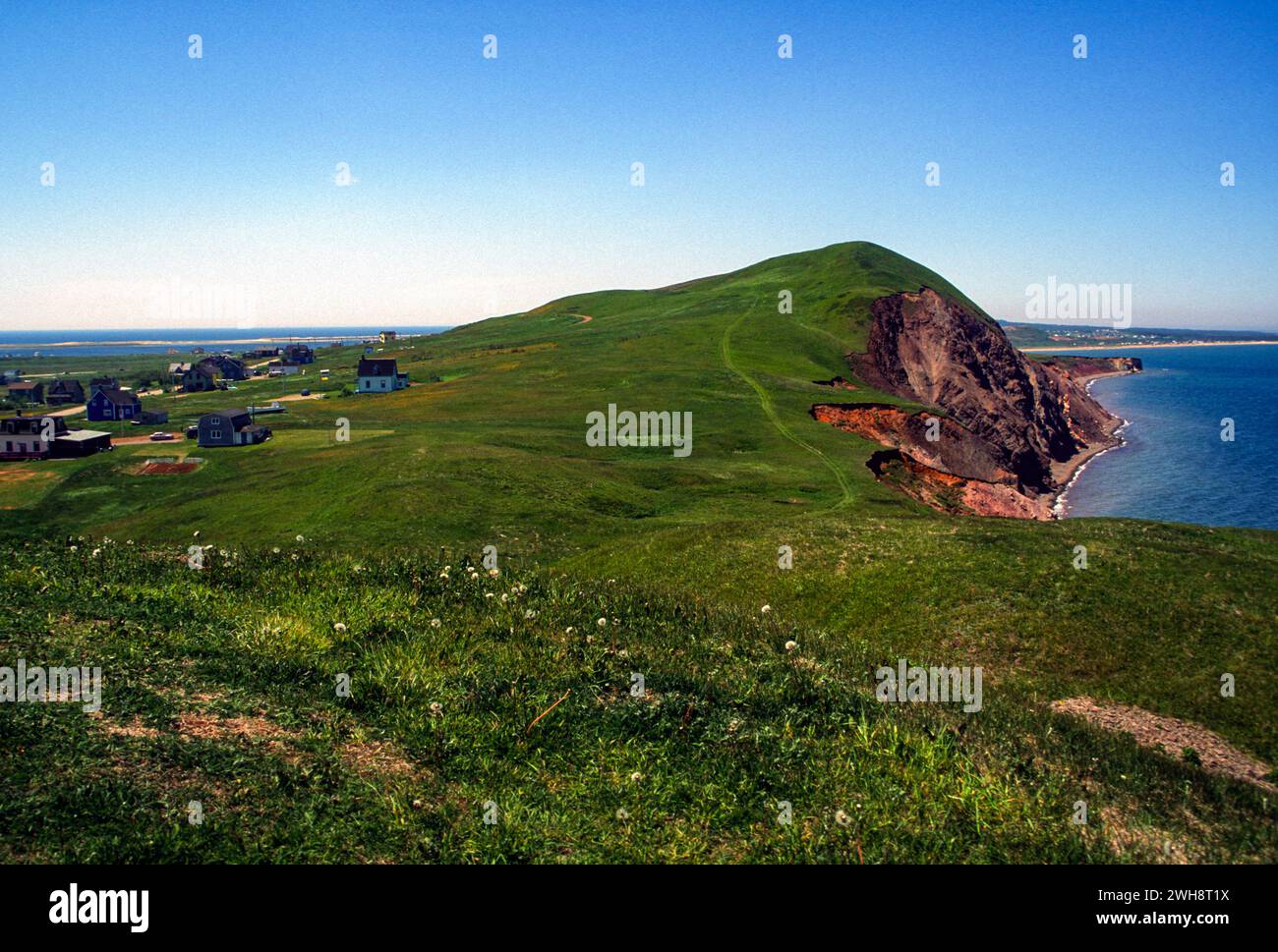 The Isles du Madeleine, the Magdalen Islands are in the Gulf of St ...