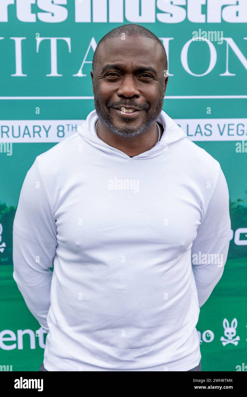 Las Vegas, USA. 08th Feb, 2024. Marshall Faulk, Retired NFL, attends ...