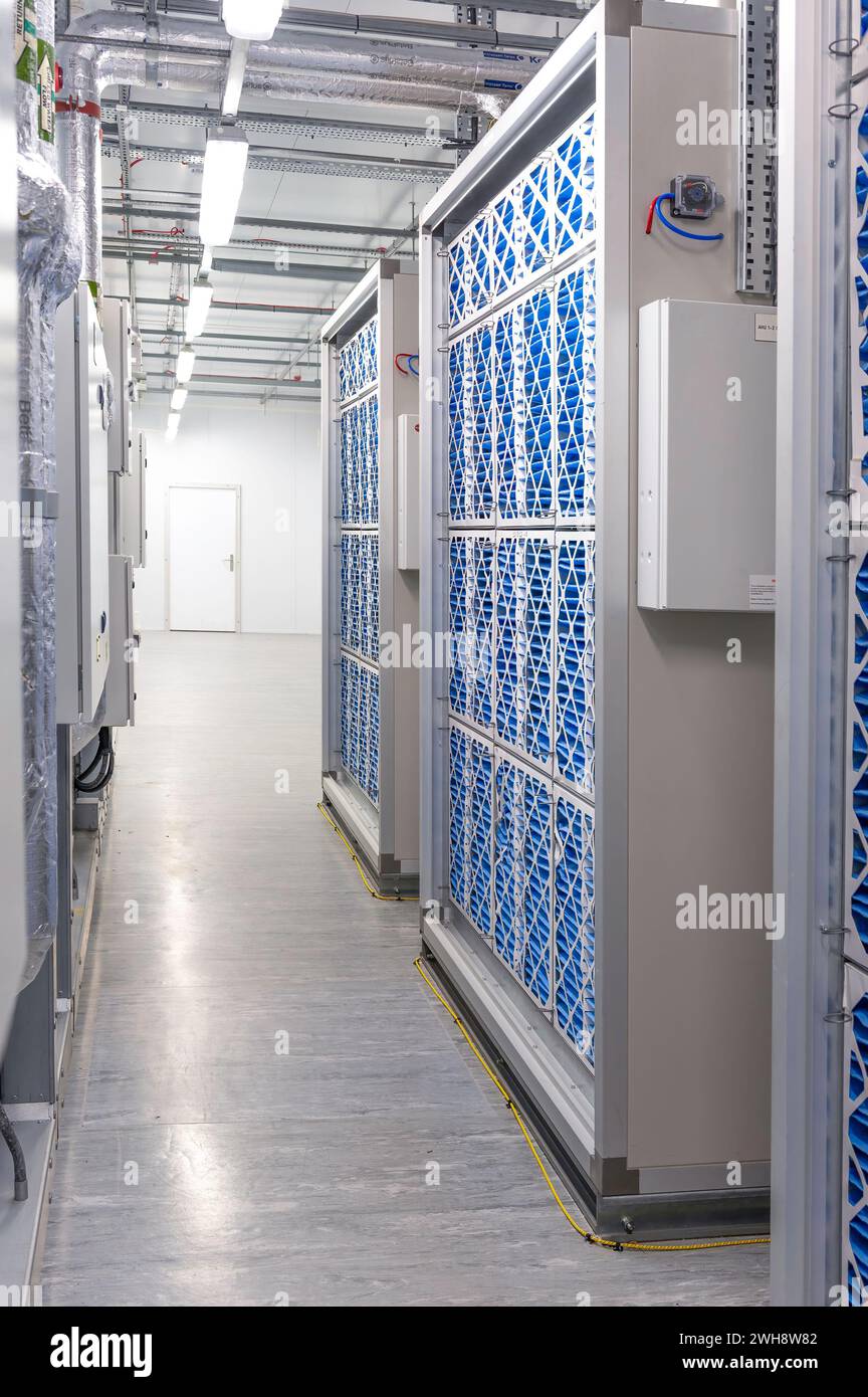 Large industrial air filtration filters Stock Photo - Alamy