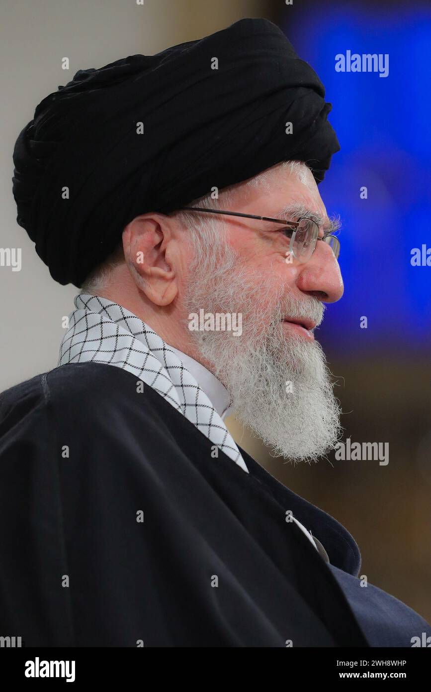 Tehran, Iran. 8th Feb, 2024. Iranian Supreme Leader Ayatollah ALI ...