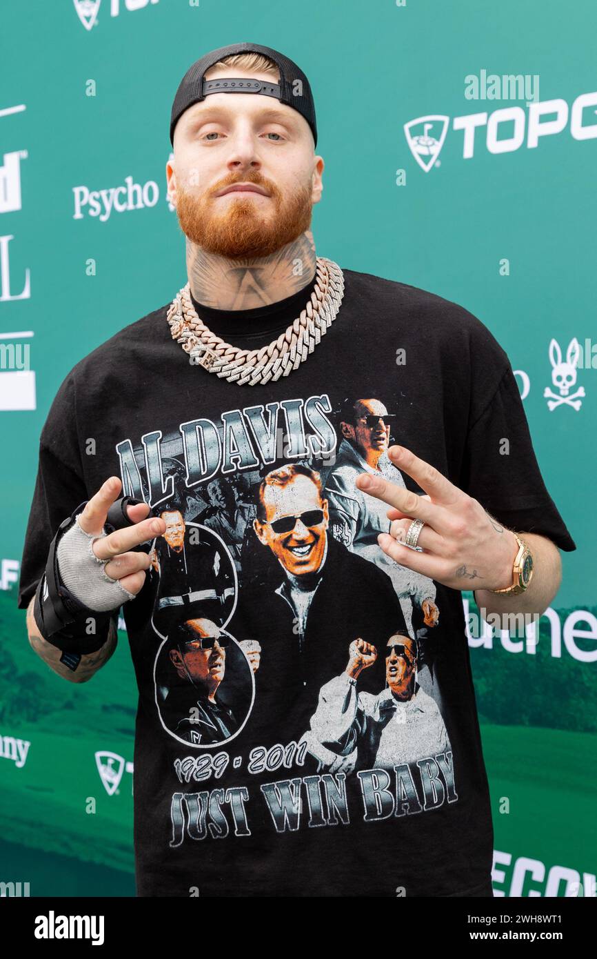 Las Vegas, USA. 08th Feb, 2024. Max Crosby, Defensive End, Las Vegas ...