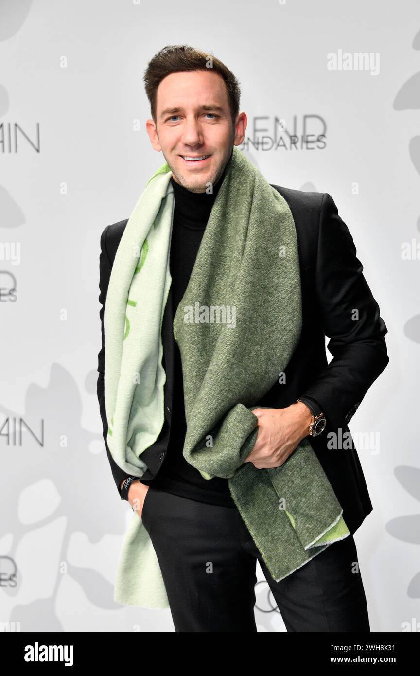 Marcel Remus bei der Marc Cain Fashion Show auf der Berlin Fashion Week ...