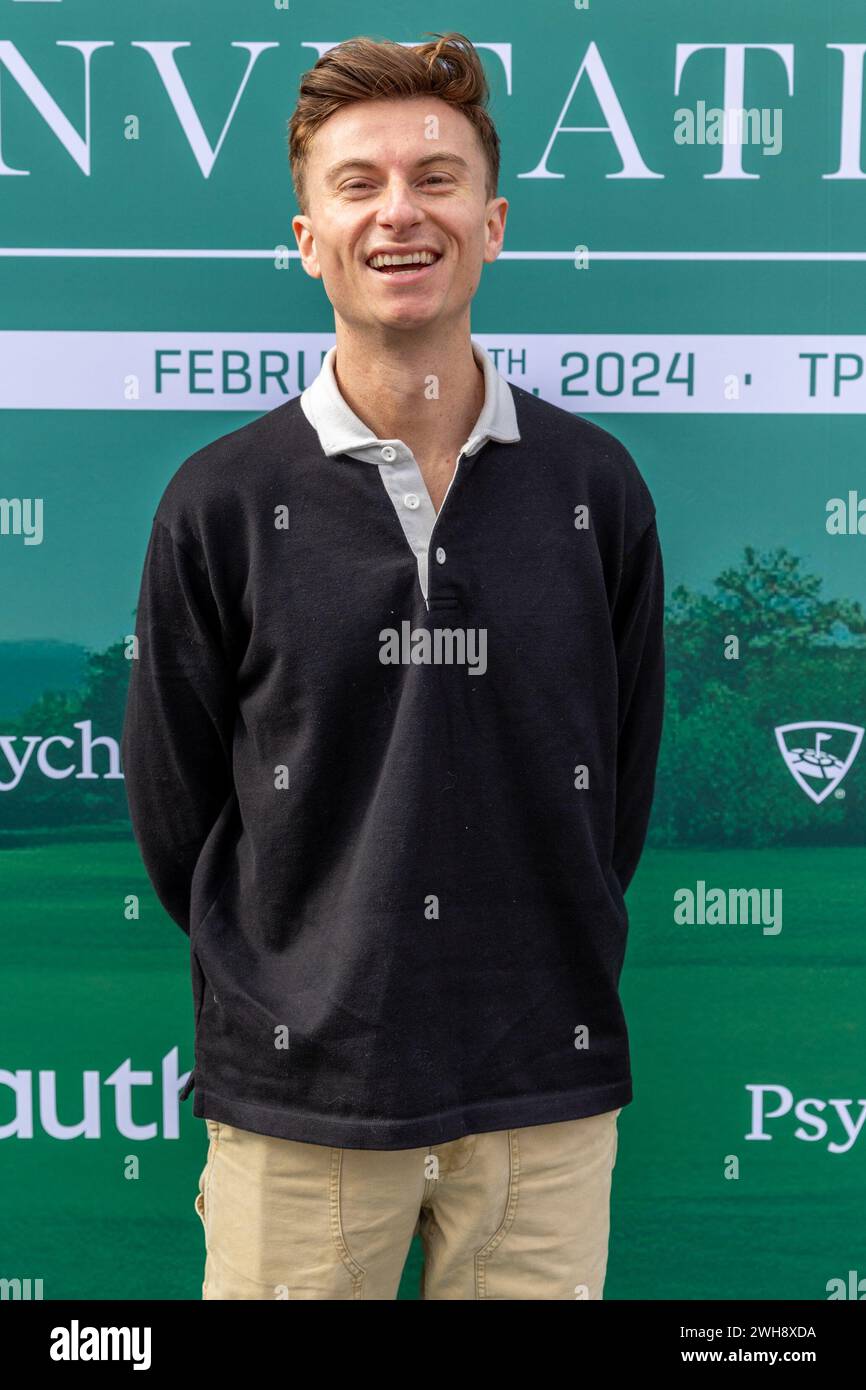 Las Vegas, USA. 08th Feb, 2024. Trevor Wallace, Comedian, attends the ...