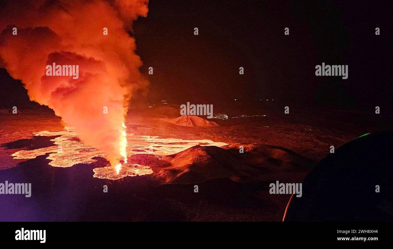 Sundhnukar volcano hi-res stock photography and images - Alamy