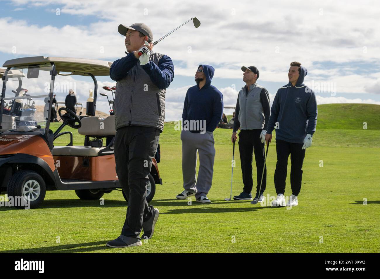 IMAGE DISTRIBUTED FOR MARRIOTT BONVOY - NFL stars Saquon Barkley and ...