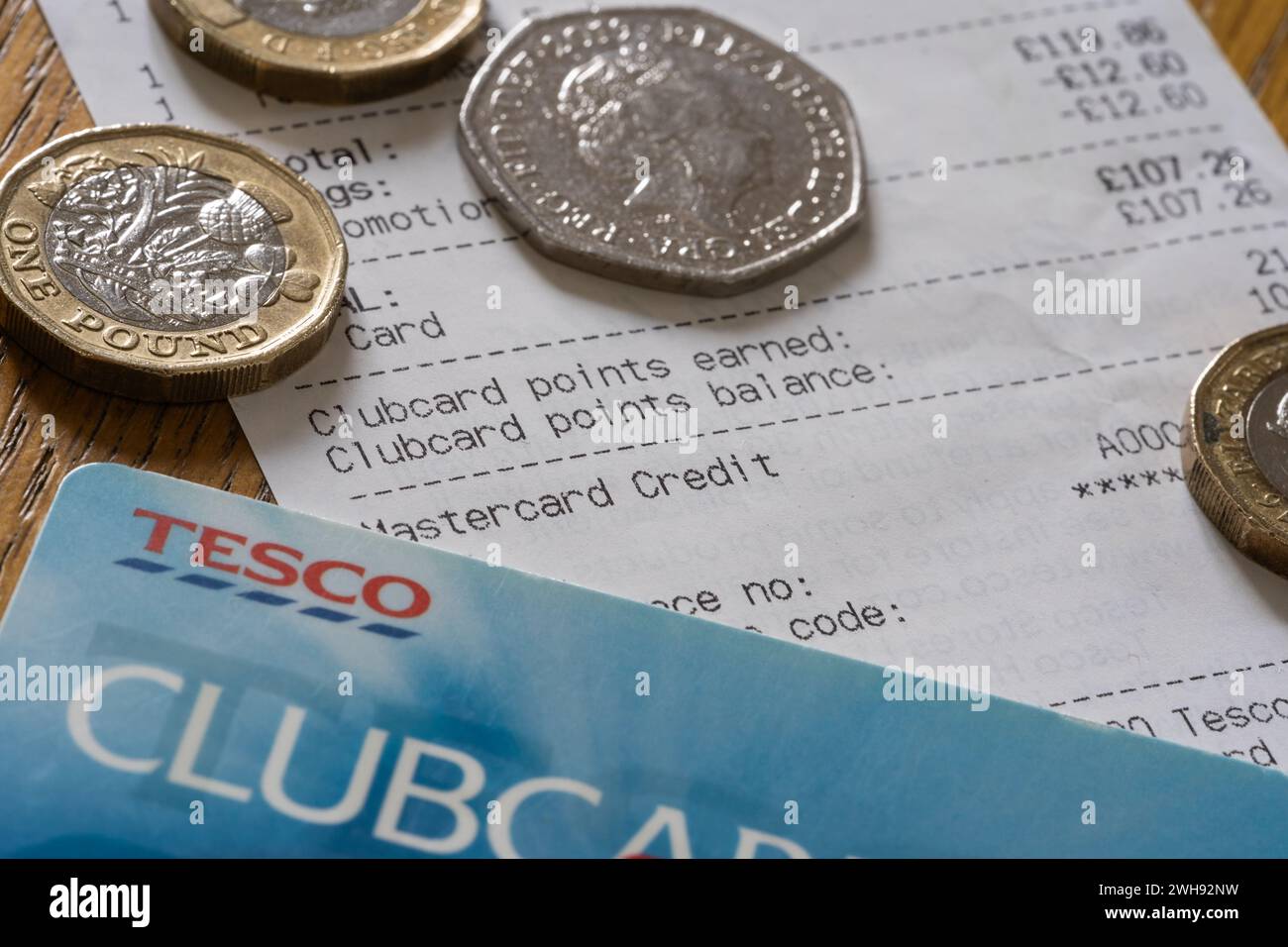 Supermarket receipt hi-res stock photography and images - Alamy