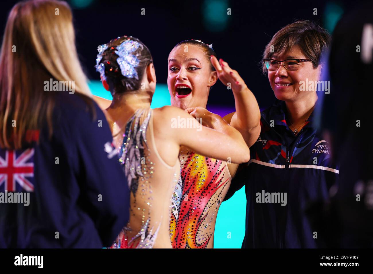 Doha, Qatar. 8th Feb, 2024. Kate Shortman & Isabelle Thorpe (GBR ...