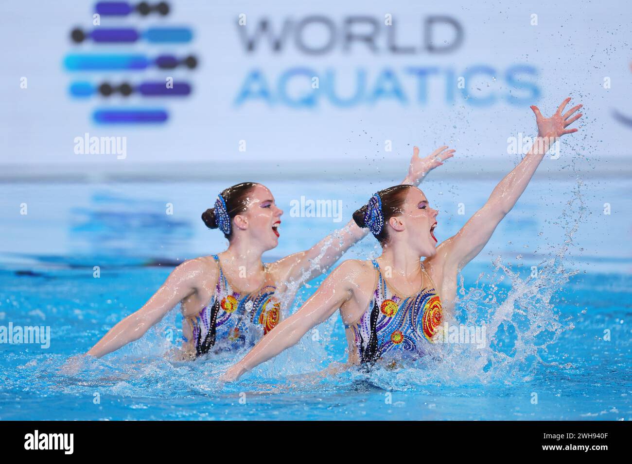 Doha, Qatar. 8th Feb, 2024. Bregje De Brouwer & Noortje De Brouwer (NED ...